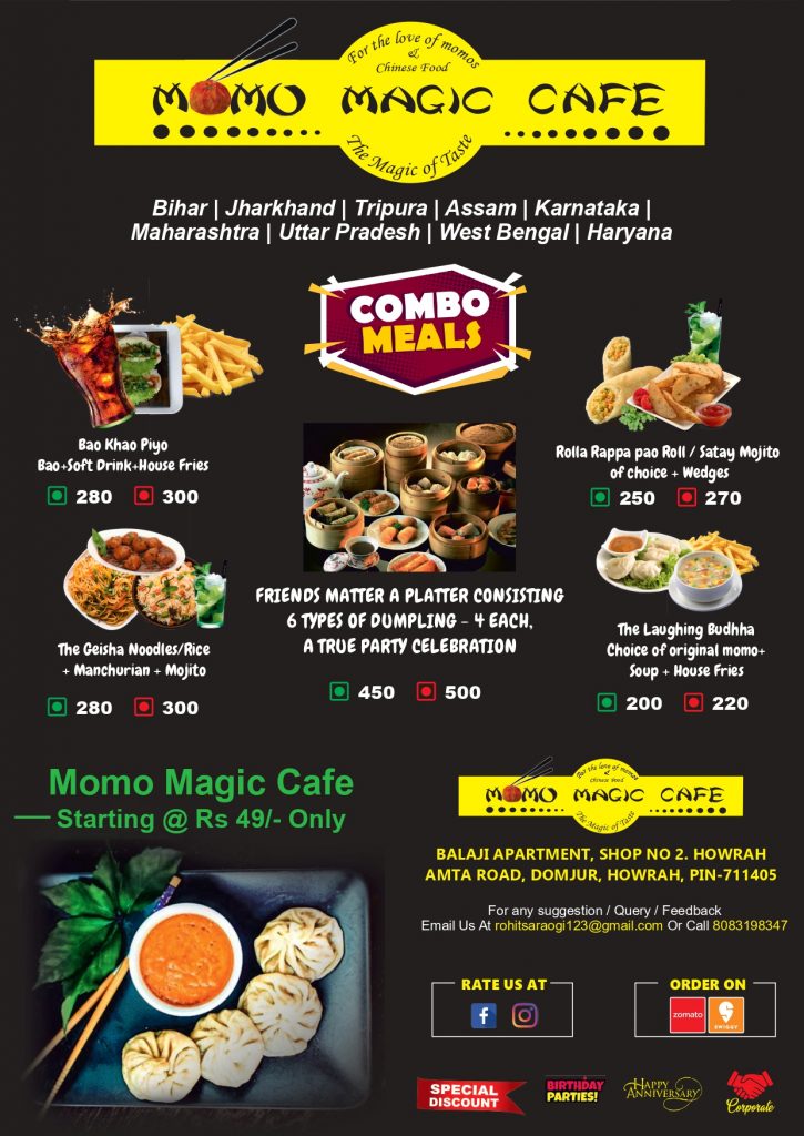 MMC Menus – Momo Magic Cafe