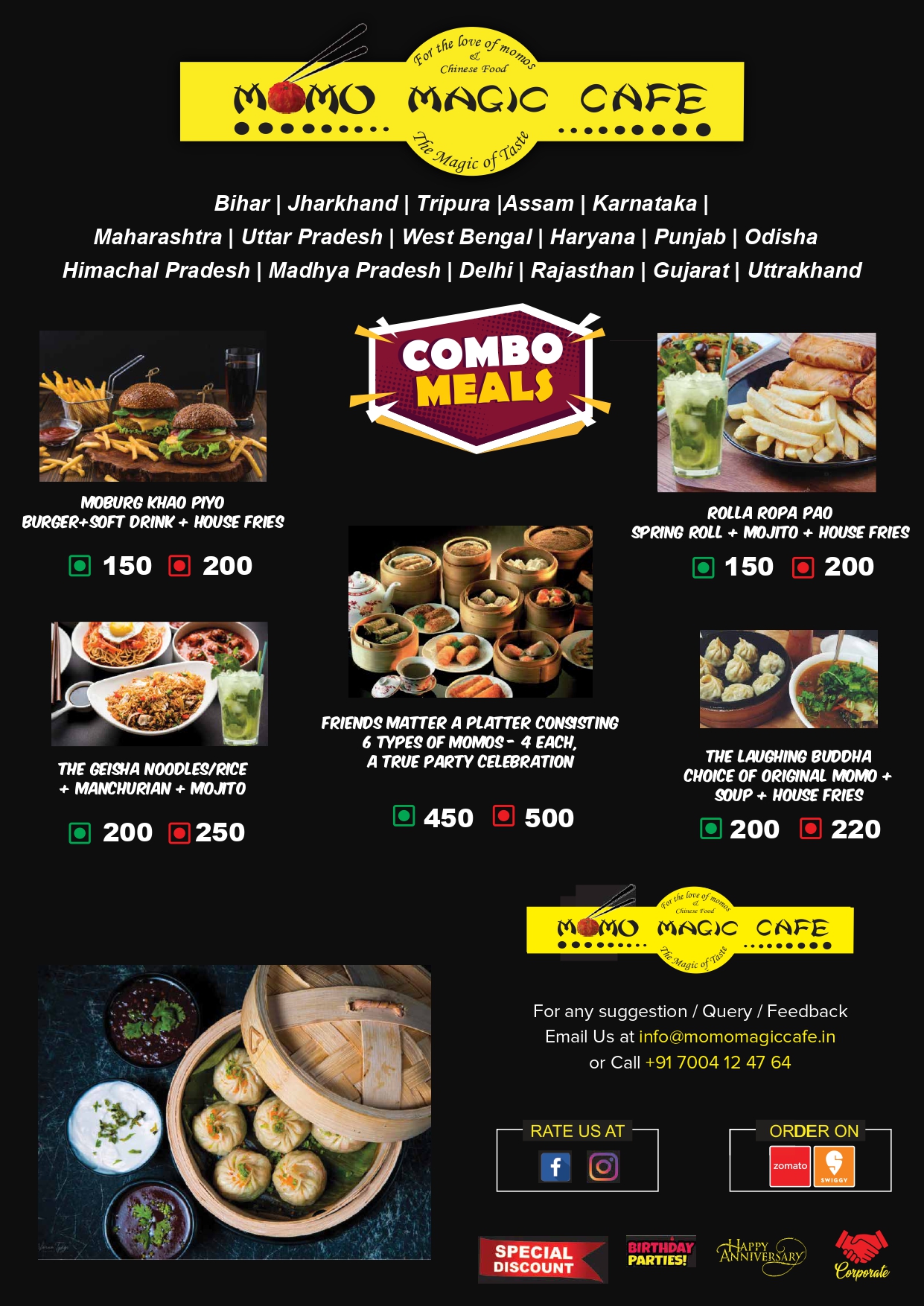 Standard – Momo Magic Cafe